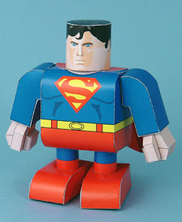 SD Super Man Papercraft | Papercraft Paradise | PaperCrafts | Paper ...