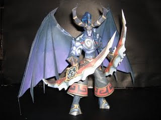 Warcraft Papercraft: Ilidian Stormrage | Papercraft Paradise ...