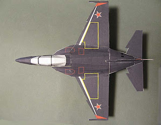 Yakovlev Yak-130 Papercraft | Papercraft Paradise | PaperCrafts | Paper ...