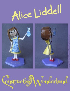 Alice in Wonderland Papercraft: Alice Liddell | Papercraft Paradise ...