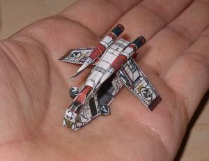 Star Wars: Mini Republic Gunship Papercraft | Papercraft Paradise ...