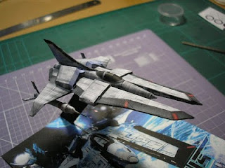 Gradius Papercraft: Vic Viper T-305 | Papercraft Paradise | PaperCrafts ...