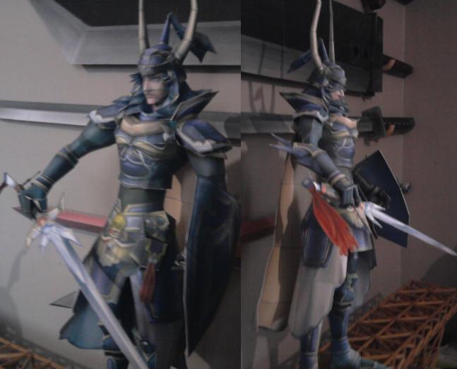 Dissidia: Warrior of Light Papercraft | Papercraft Paradise ...