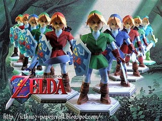 Zelda: Adult Link Papercraft | Papercraft Paradise | PaperCrafts ...
