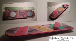 Back to the Future: Hoverboard Papercraft | Papercraft Paradise ...
