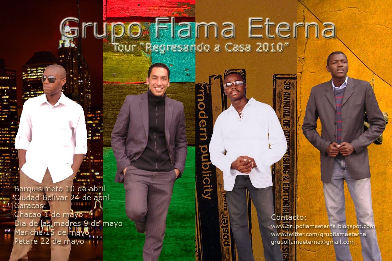 EL GOSPEL EN VENEZUELA: Grupo Flama Eterna Con Nuevo Integrante (Ven)