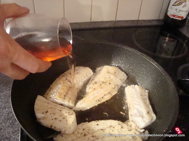 Cooking with Nico and Bianca: Cod in rose wine with olives and basil
