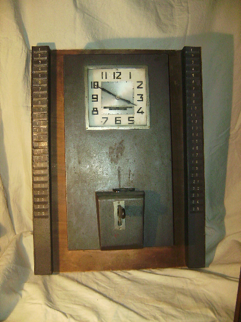 pointeuse usine industriel loft atelier ancien Enregistreuse Lambert