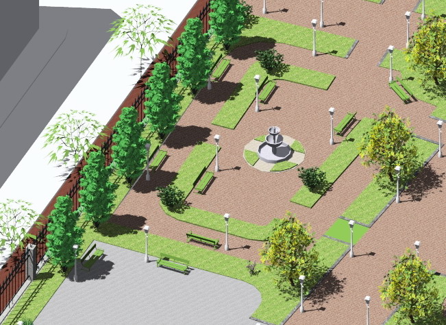 manupolis: Renders de parques