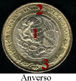 Cara o Cruz numismatica: MEXICO: Caracteristica y partes de una moneda.