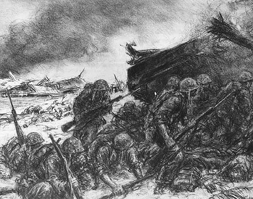 The SP:WaW Fort: Kerr Eby's Sketches of "Marines in Action"
