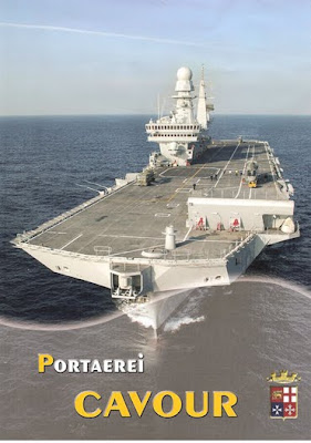 Marittimipozzallo: La portaerei Cavour ha fatto tappa a Civitavecchia