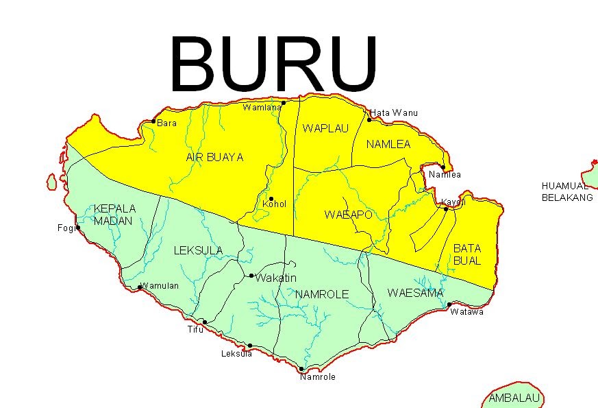 info MALUKU: Pulau Buru yang Tidak Boleh Dilupakan (Kab Buru dan Kab ...