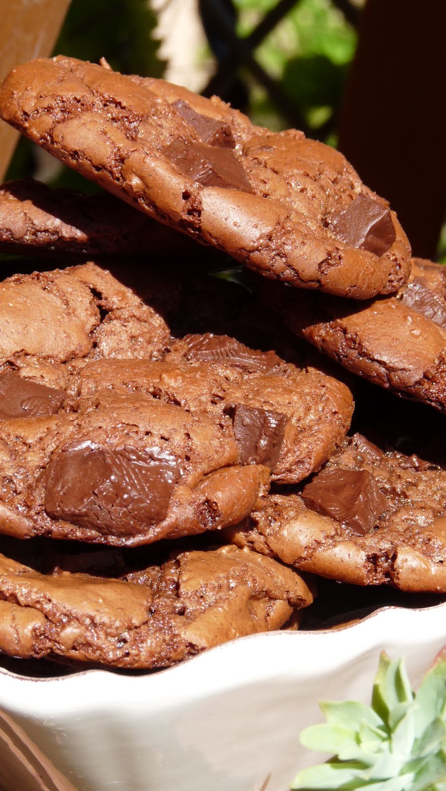Gourmandise et Cuisine: Cookies Trop Fort en Chocolat