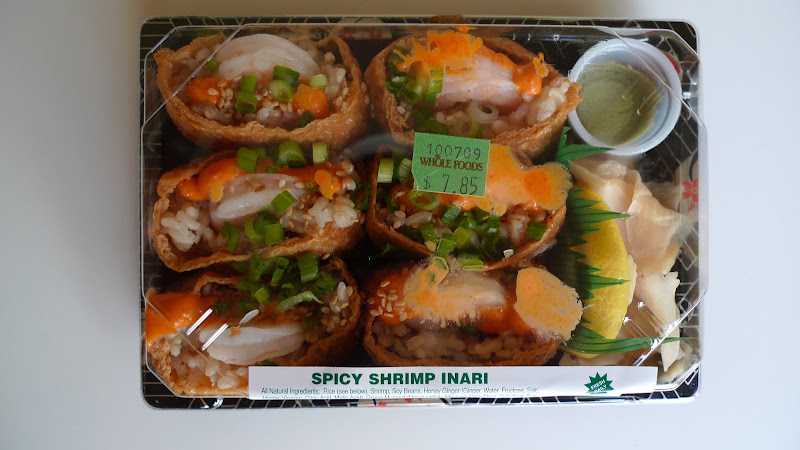 Bon Appétempt: Whole Foods' Spicy Shrimp Inari