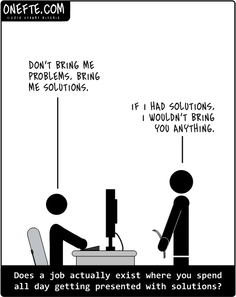 A Lean Journey: A Lean Environment is One Where They Present You With ...