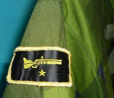 Milestone or tombstone?: Sweden army sniper patch