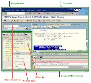 SAP ABAP with screenshots: ABAP Development Workbench(2)