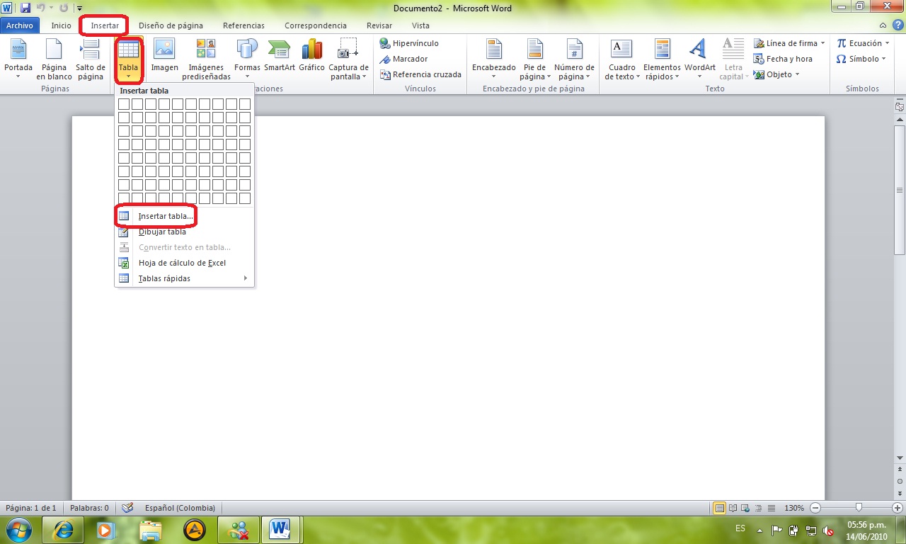 INFORMATICA BASICA: MICROSOFT WORD