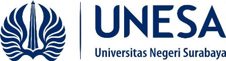 Deutschabteilung der UNESA: Logo Baru Universitas Negeri Surabaya