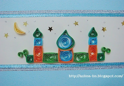 AZLINA ABDUL: Quilled crescent