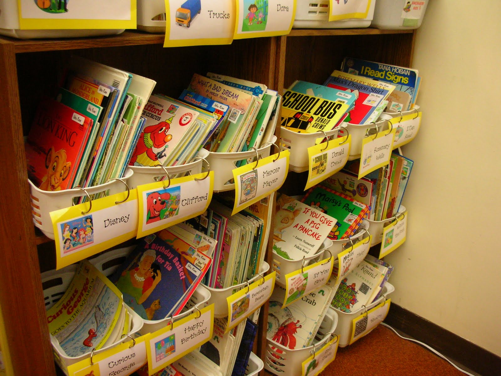 Kindergarten Kids: Organizing Your Kids' Books