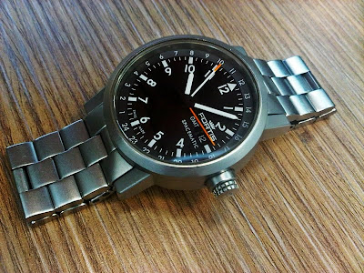 di jual arloji Fortis Spacematic GMT Automatic | 3 detik