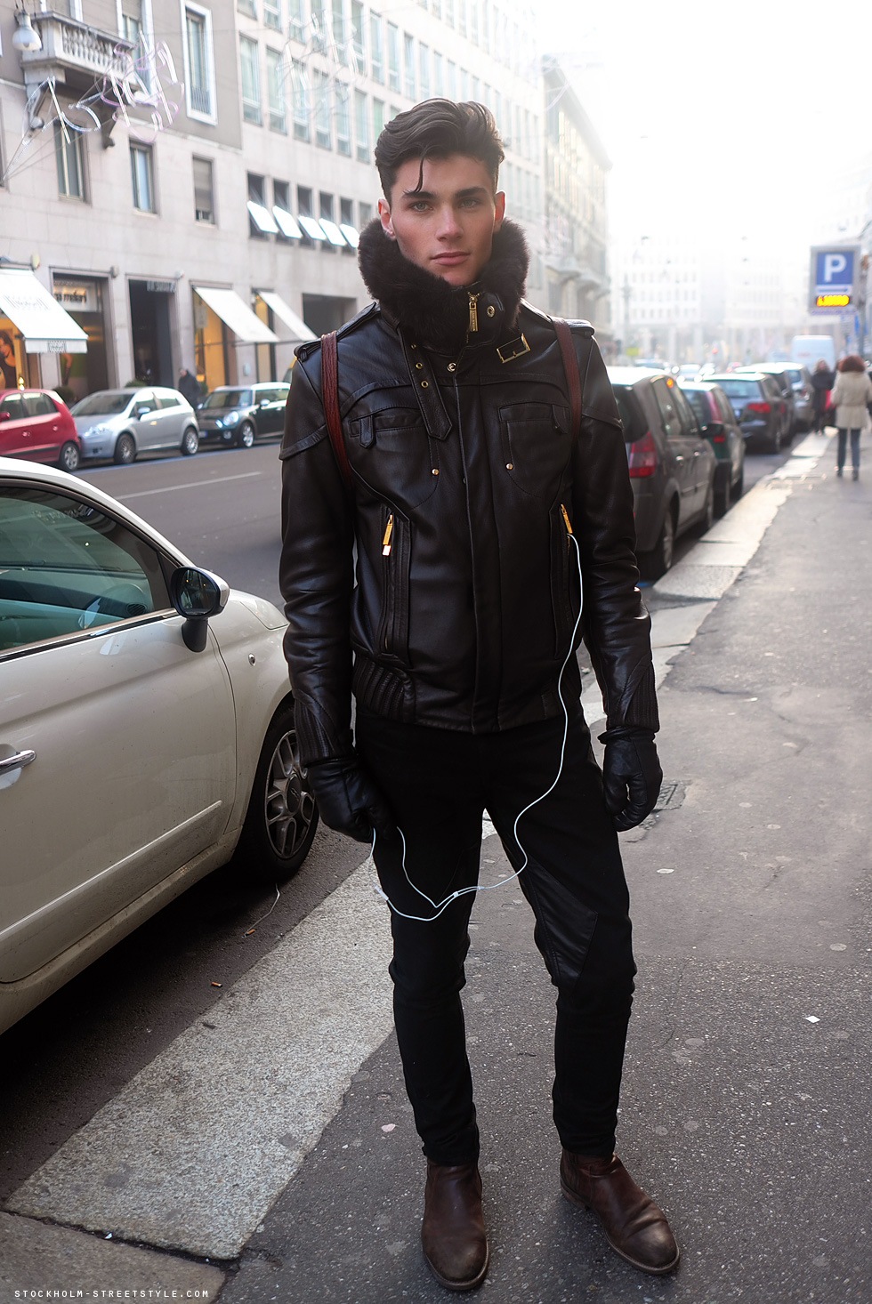 fashionista wears CHANEL - men: Stockholm street style