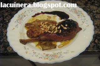 LA CUINERA: POLLO "POTA BLAVA" RUSTIDO