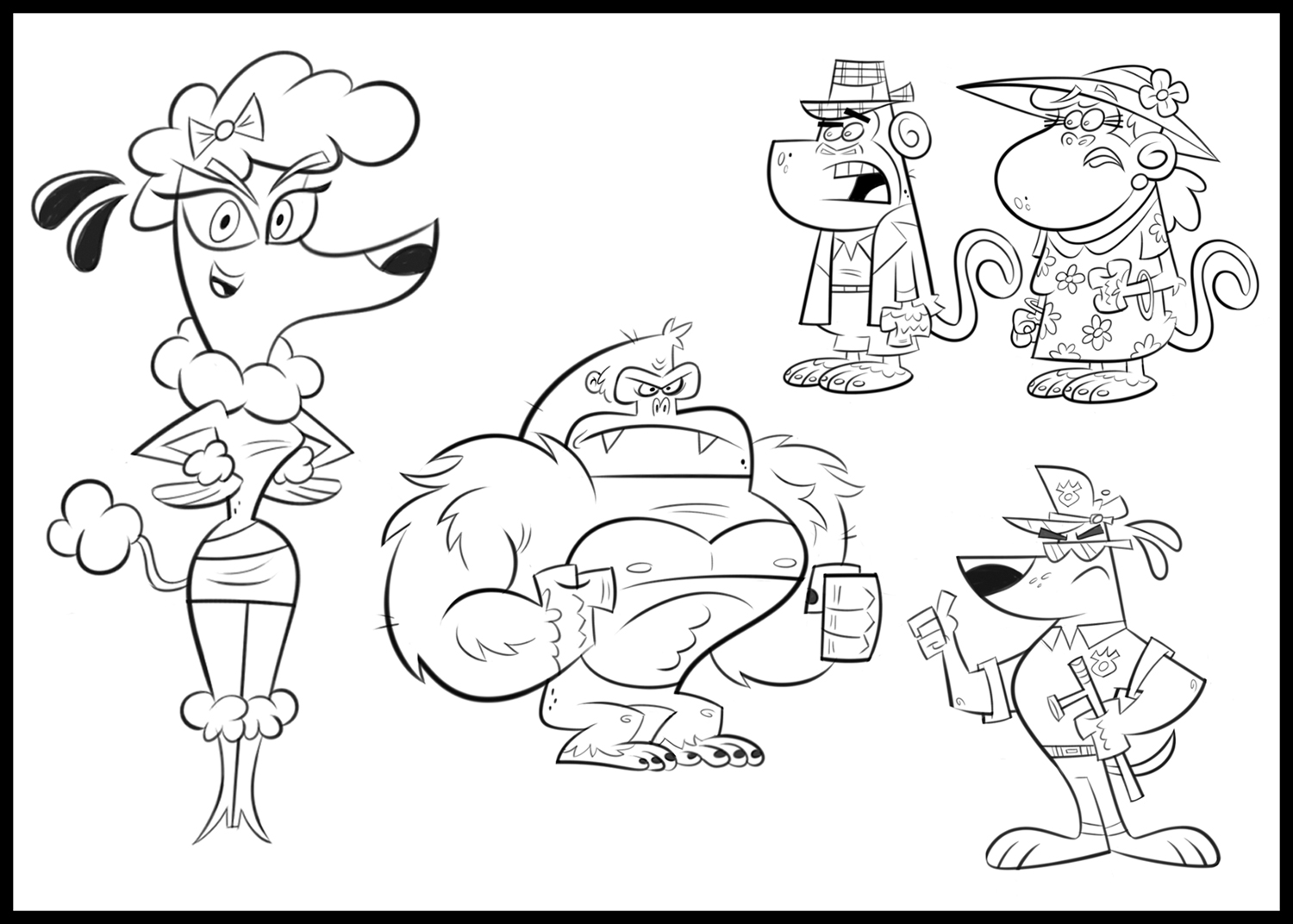 Tuff Puppy Characters