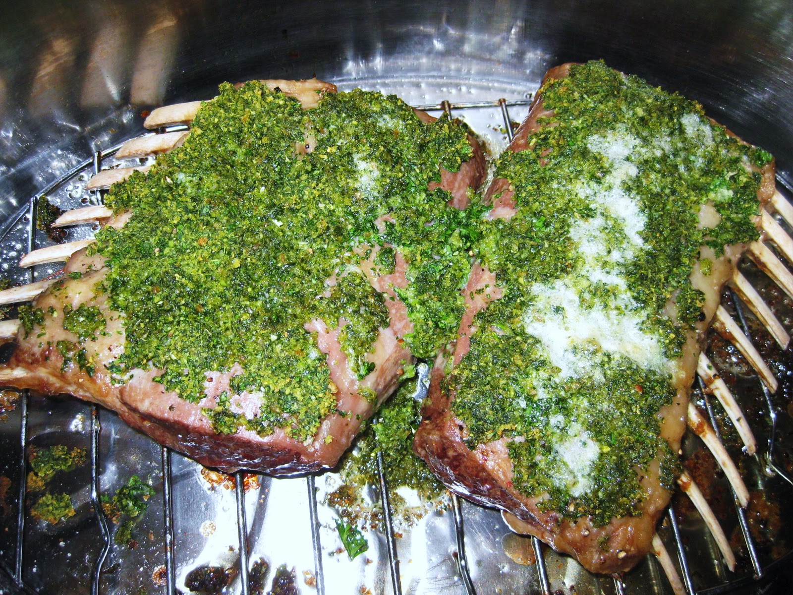 The Joyful Table: Rack of Lamb Persillade with Rutabaga Mash and Crispy ...