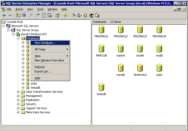 Cara Buat Database dan Table pada SQL Selver ~ Ahmad Soni