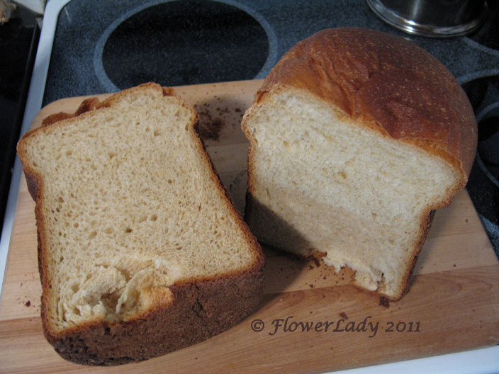 FlowerLady's Musings: Plum Cottage Blooms & Orange Cumin Bread