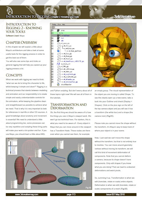 DANILO PINHEIRO - nilouco: 3DTotal - 3DCreative Magazine - Rigging ...