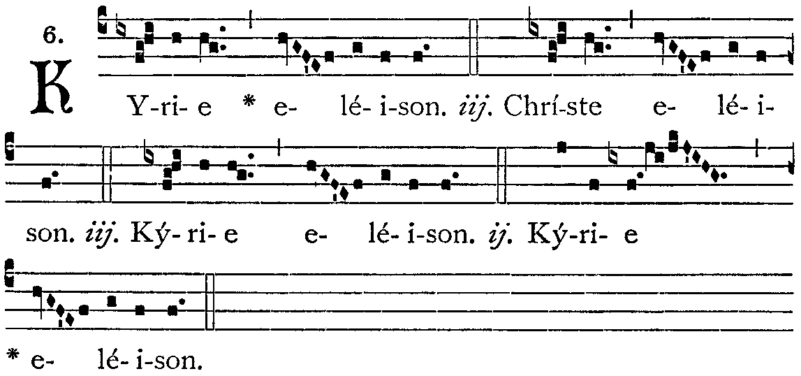 SALVE O GREGORIANO: KYRIALE XII E XVIII