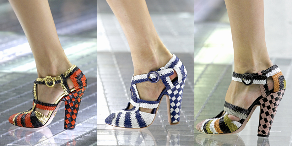 the tailoress: best of prada spring/summer 2011 shoes times three