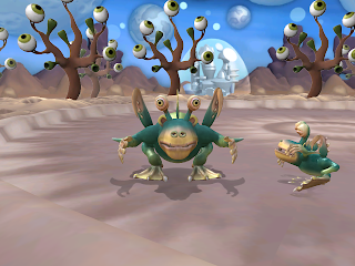 Rebecca Penn (arch1390): Spore Creature Creations - Image Captures