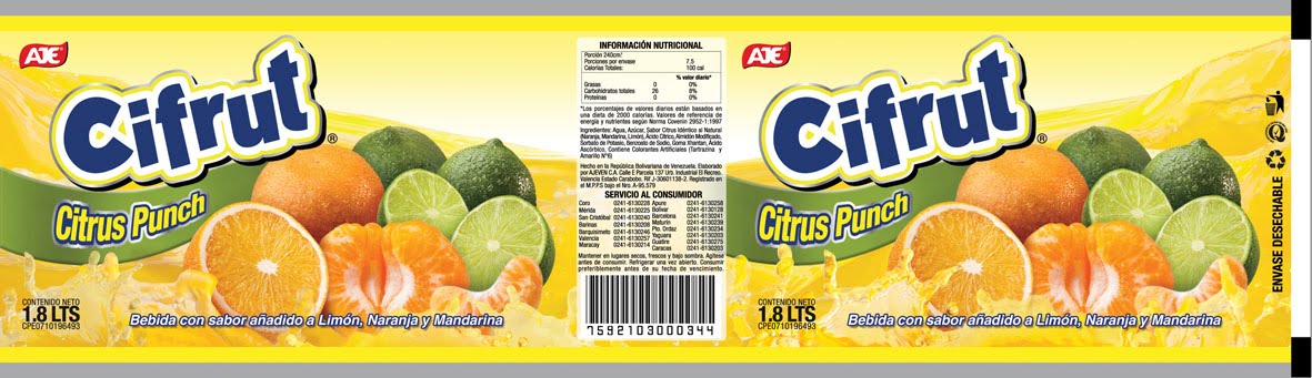 Pulso: CIFRUT Afiche y Etiquetas