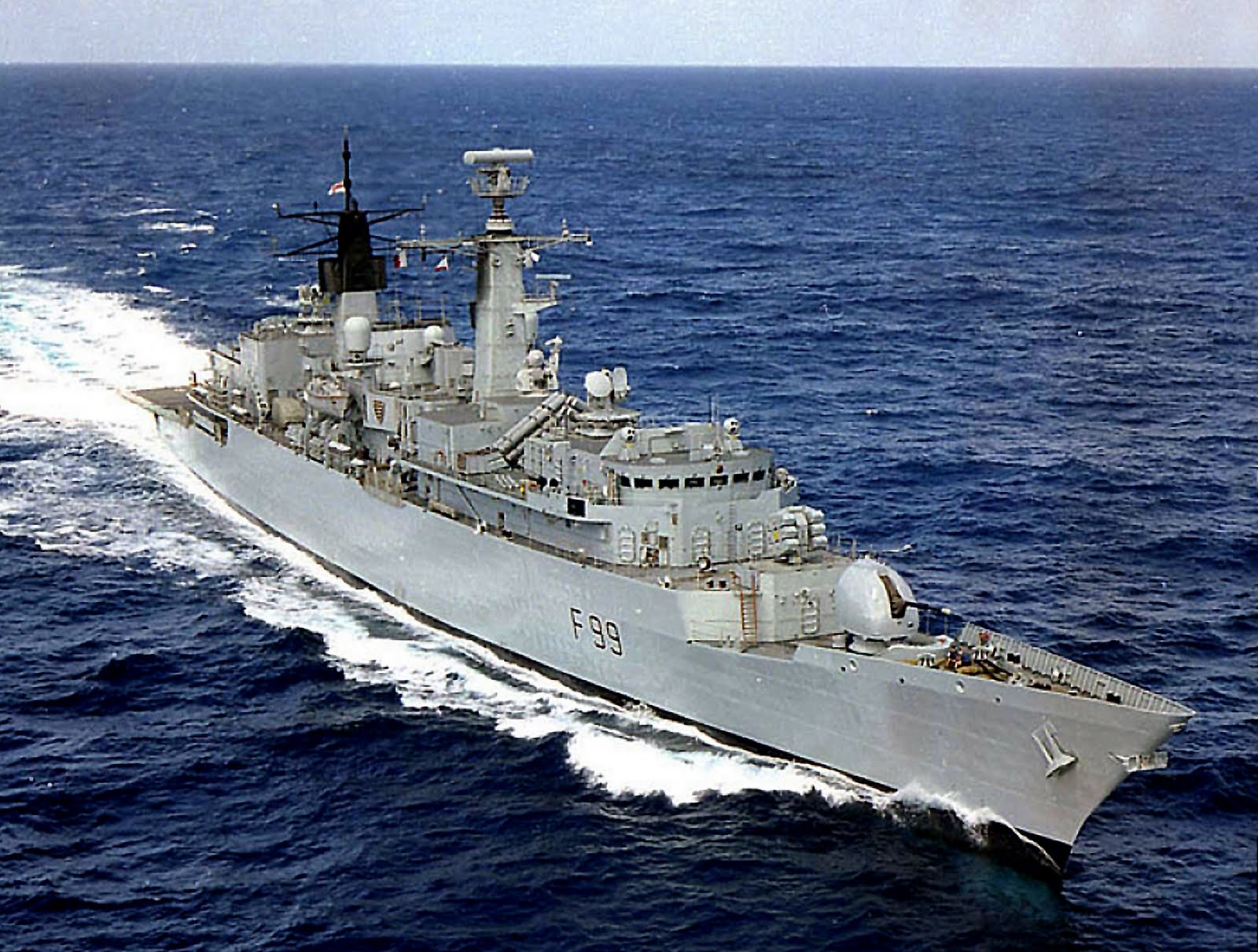 Naval Photos: HMS Cornwall (F99)
