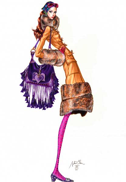 Figurines de Moda: Figurines para Cosmopolitan de España de Arturo Elena