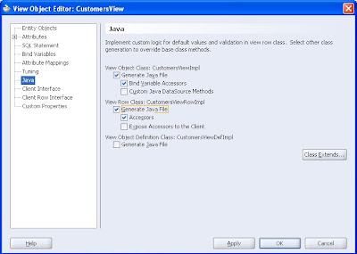 Oracle ADF Business Component (BC4J) ตอนที่ 5 สร้าง Client | Oracle and Java Blog