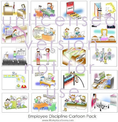 The Workplace Toons Blog: Employee Discipline Cartoon Pack is Here!