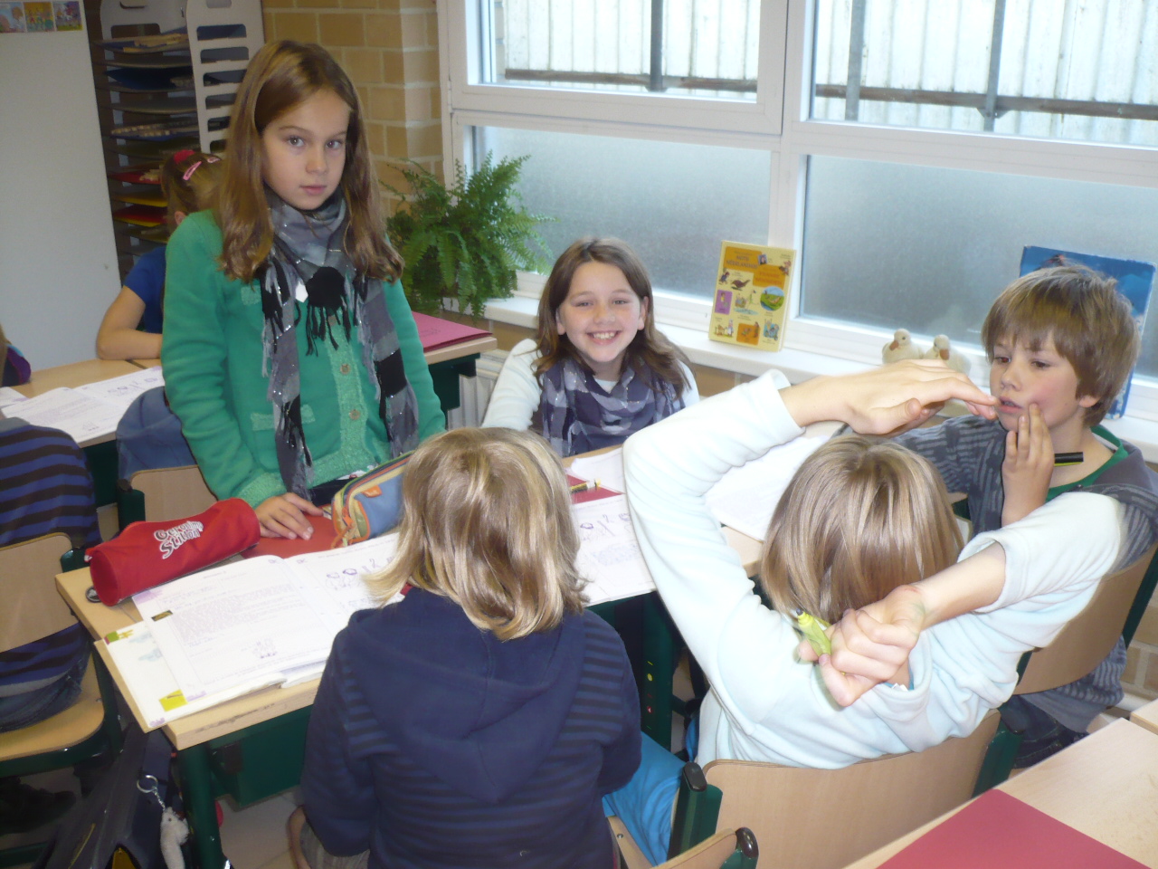 Vierde leerjaar: Groepswerk in de klas