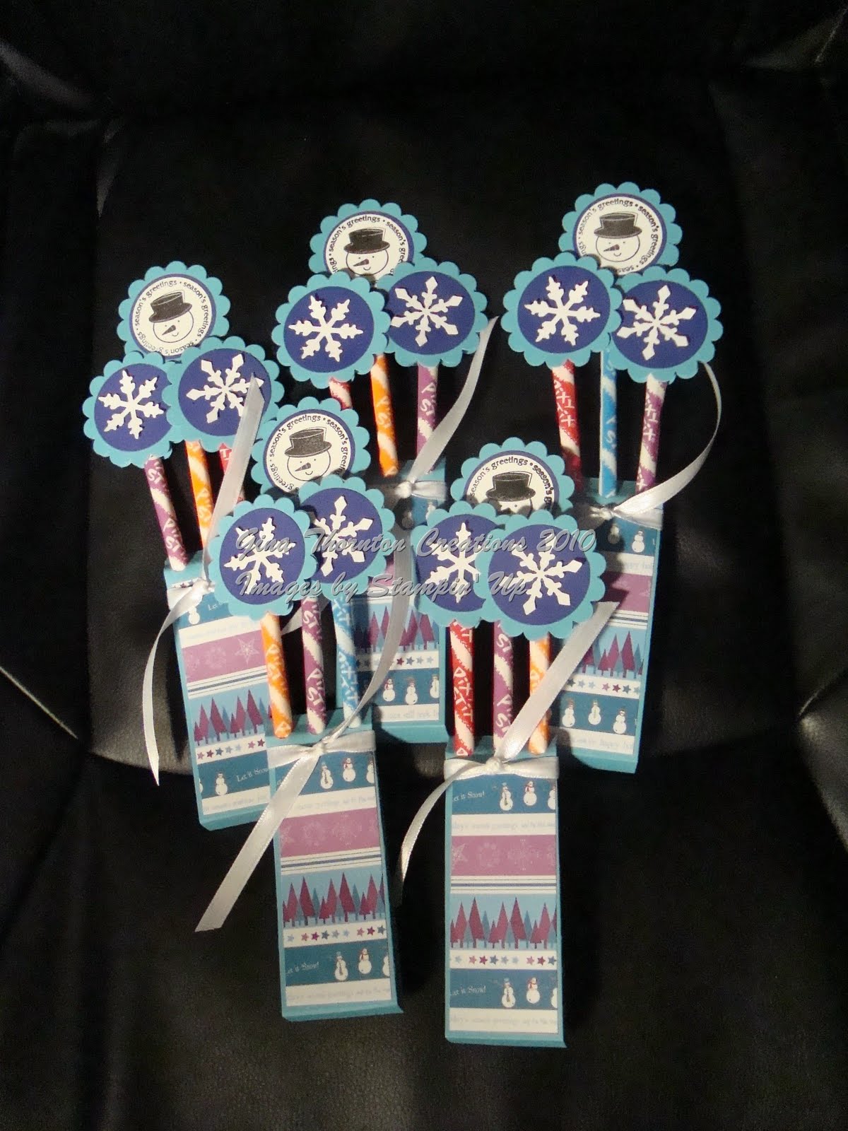 Gina's Stamping Creations: Craft Fair - Pixie Stick Holders