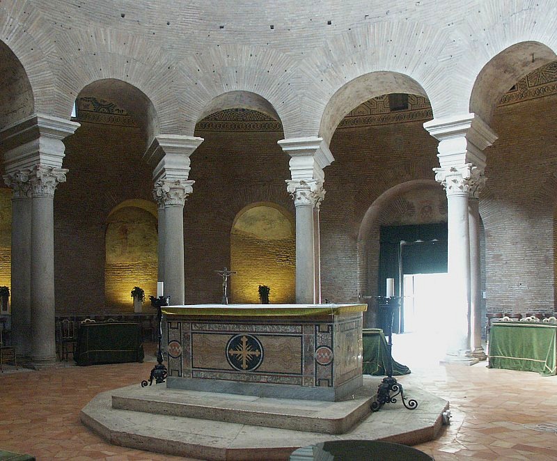arch: Sta. Constanza, Rome, (350 AD), Early Christan Architecture