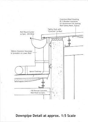 Welcome to David's SRT251 Blog: Drawing Exercise: Downpipe Detail at 1: ...