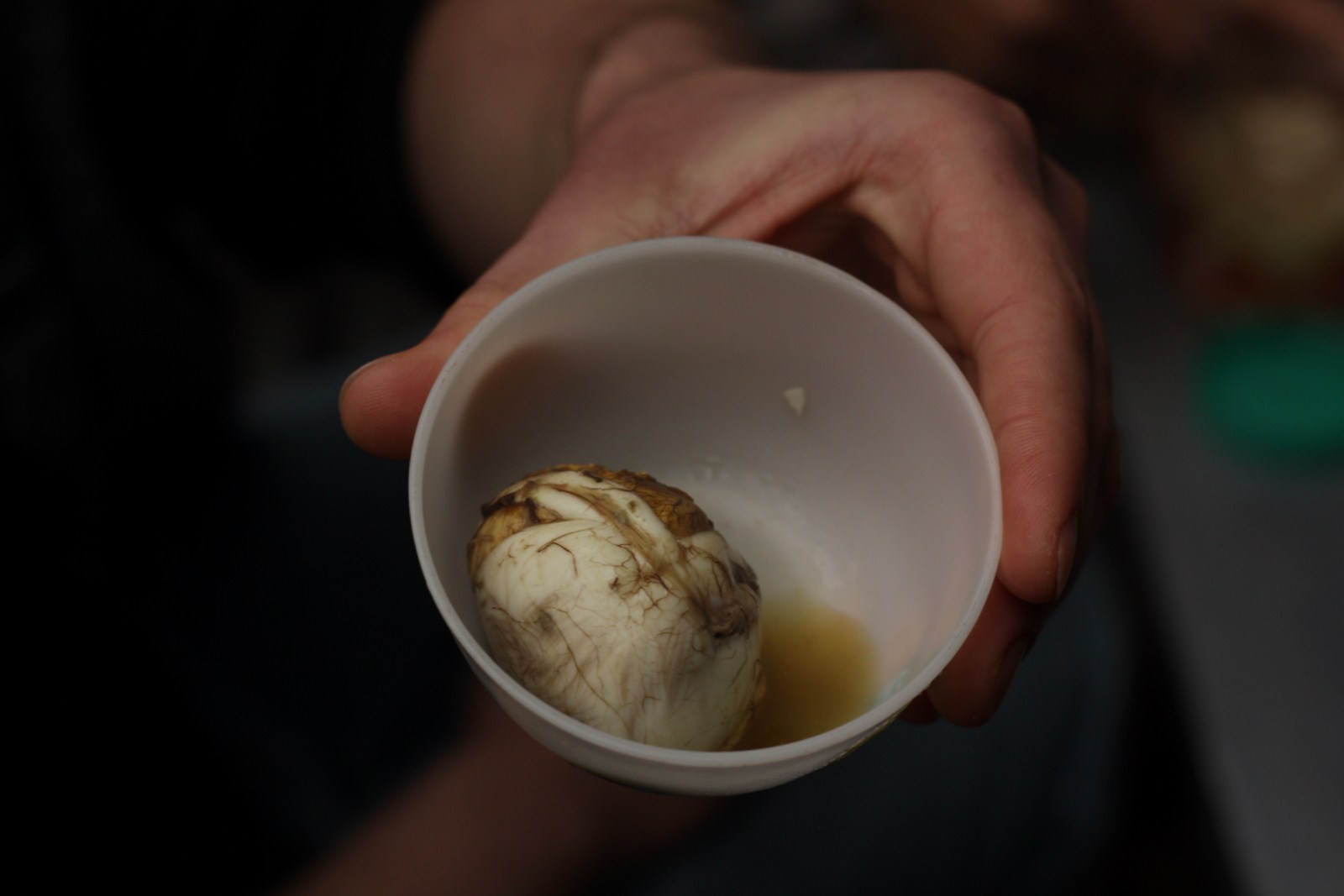 Eating Balut in Vietnam