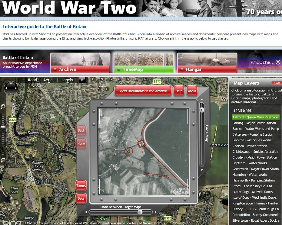 World War 2 Battle Of Britain Map