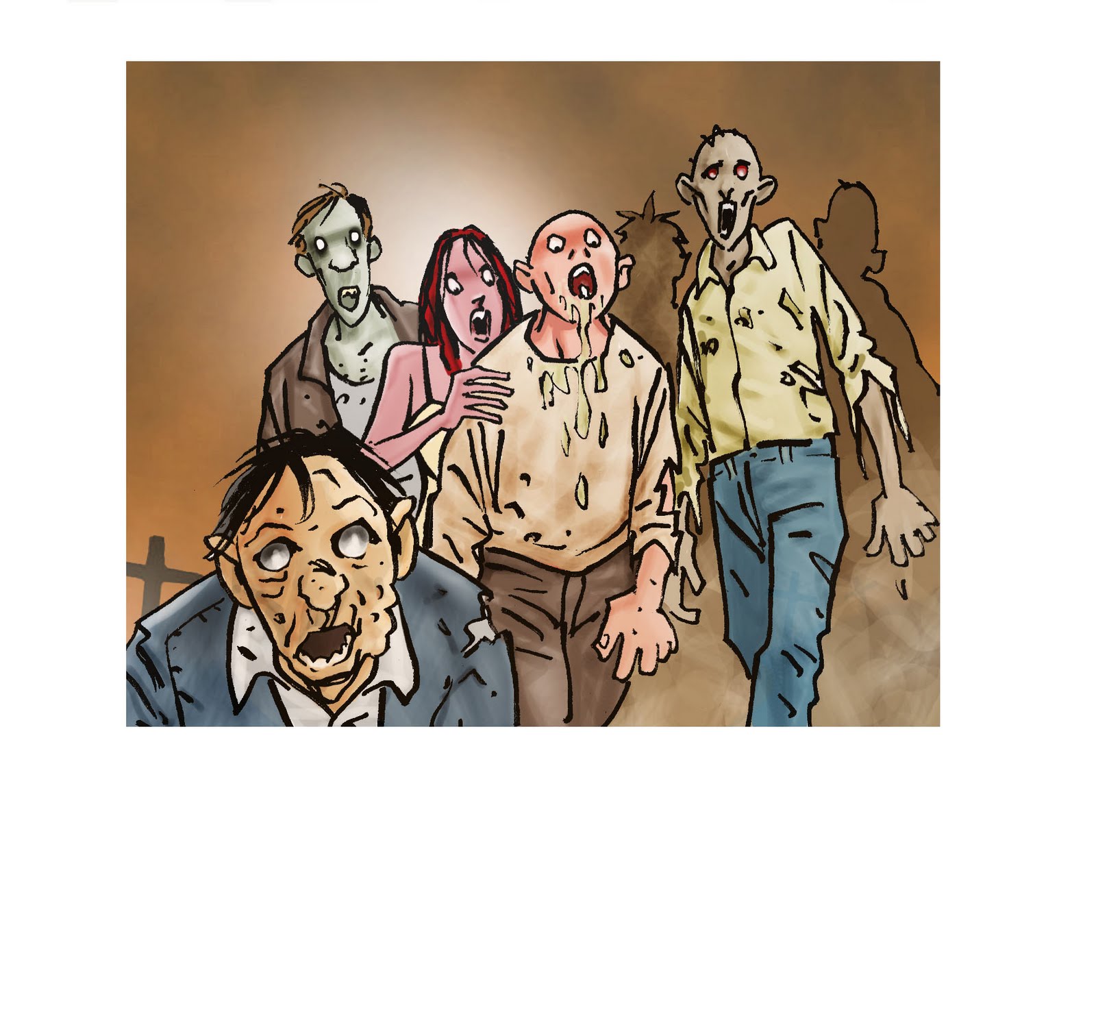 Daniel.Brecht Dessinateur: Zombies