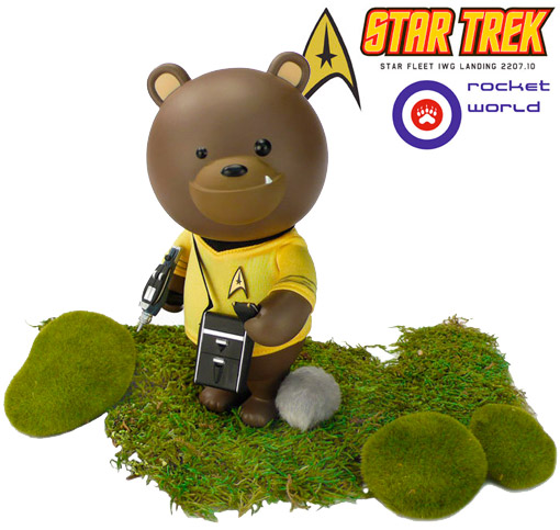 Blog - de Brinquedo: Capitão Urso “Titus” Kirk – Mini-Figura IWG Star Trek